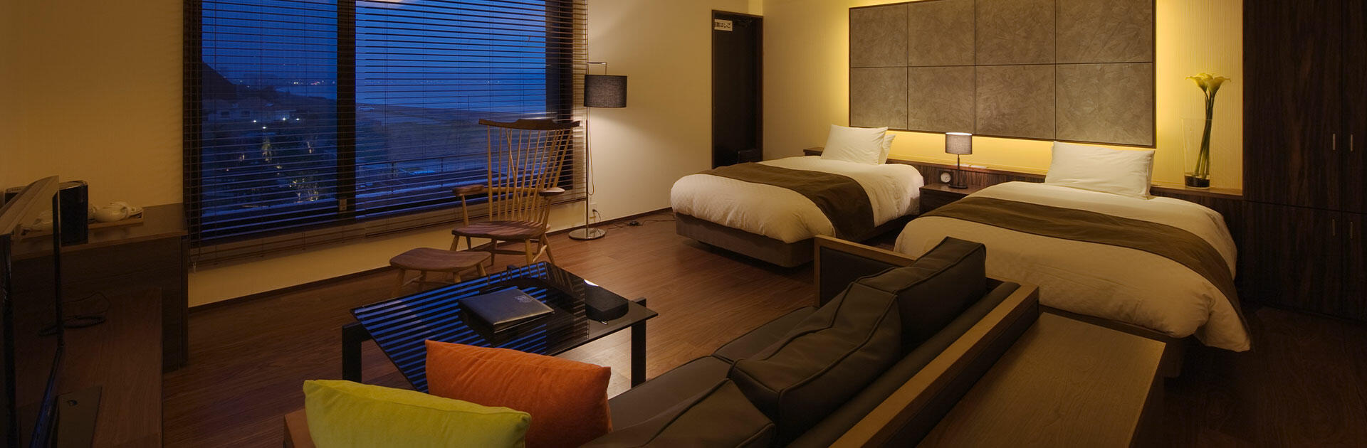 スーペリアツイン | 南房総・館山 鏡ヶ浦温泉rokuza